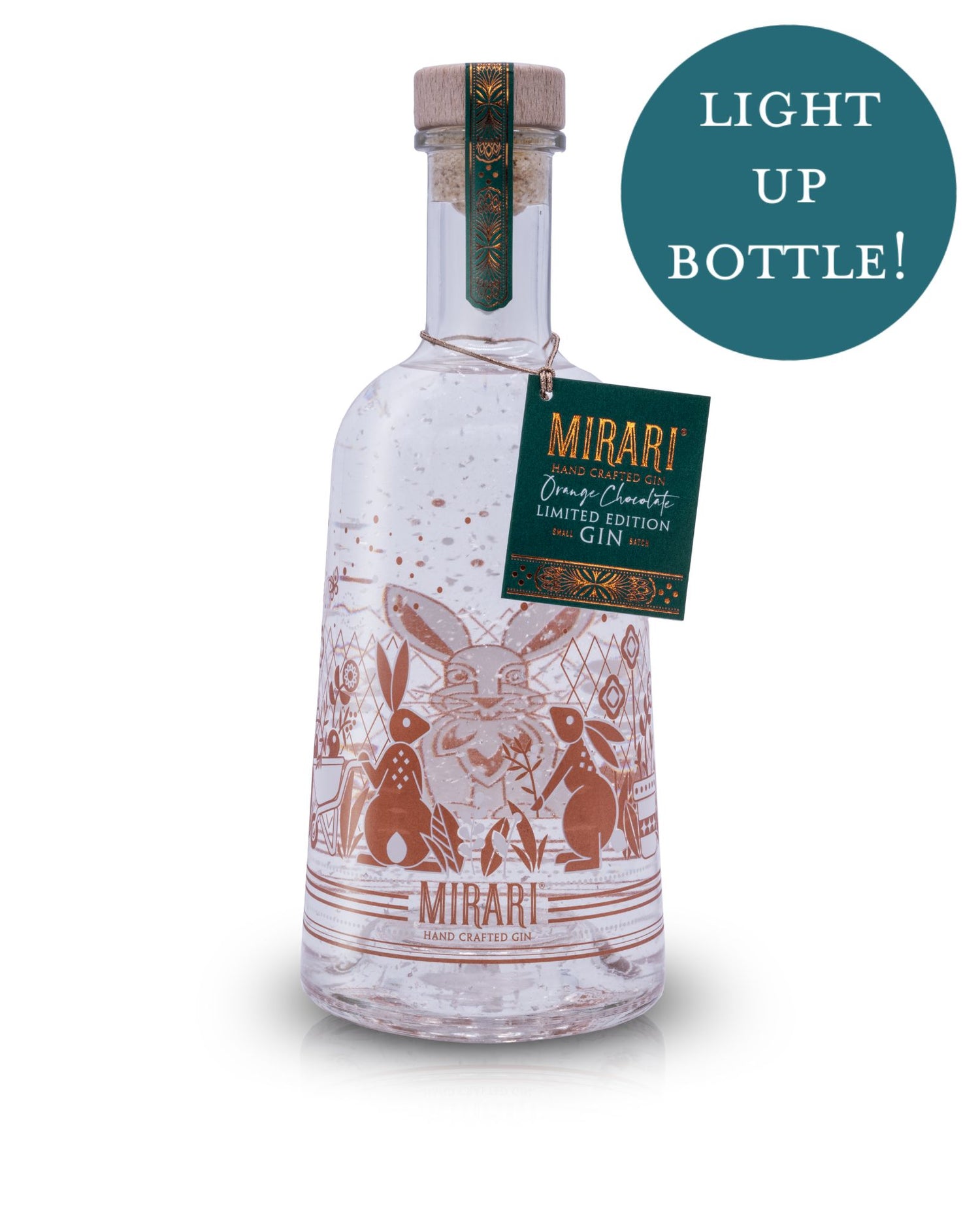 Buy Mirari Light-Up Gins | Edible Shimmer & Light Up Bottles – Time Anchor