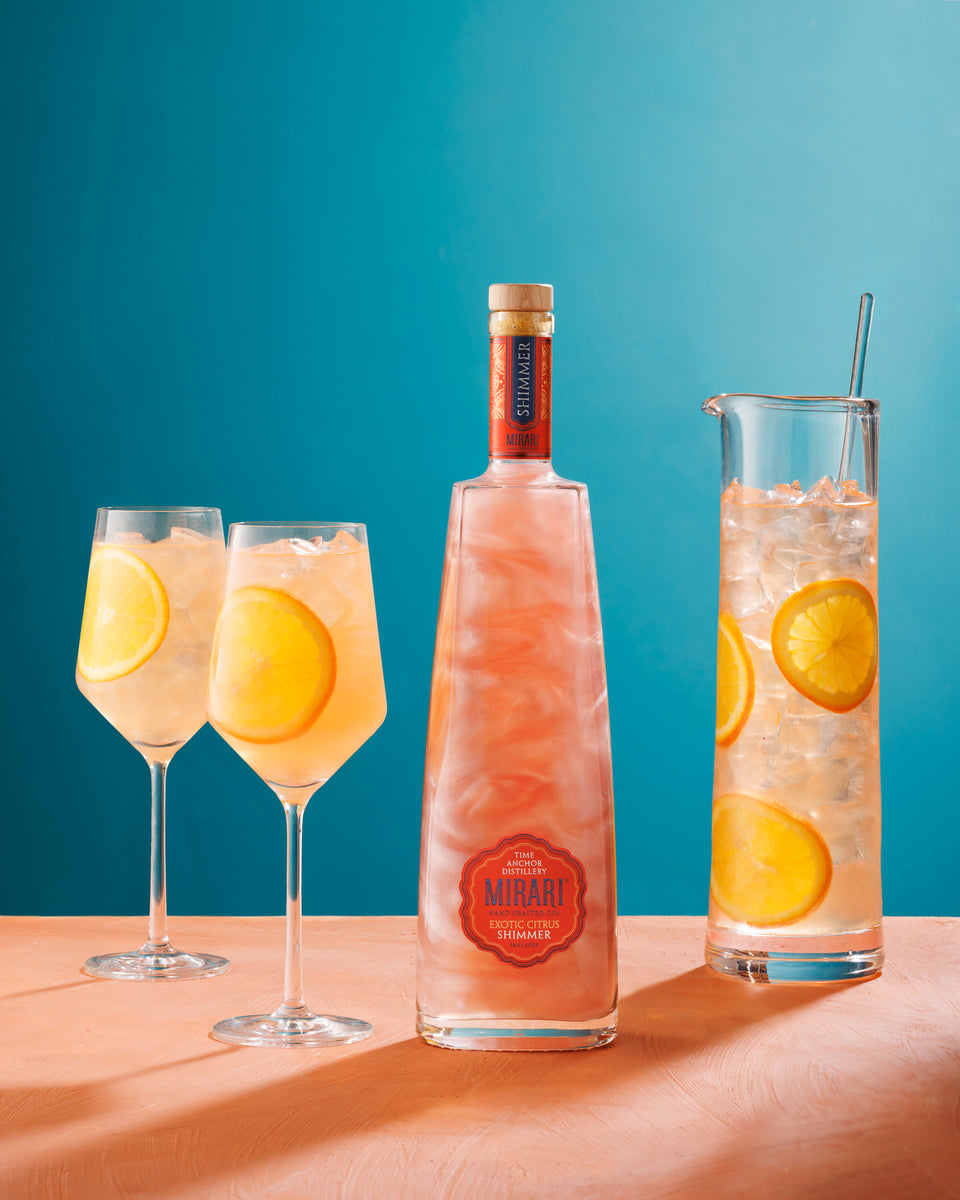 Shimmer Mirari Exotic Citrus Gin – Time Anchor